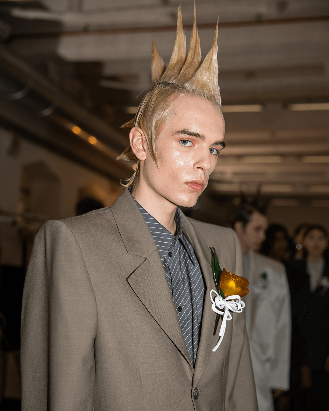 JORDANLUCA Backstage SS25 Milan Fashion Week | PAP Magazine